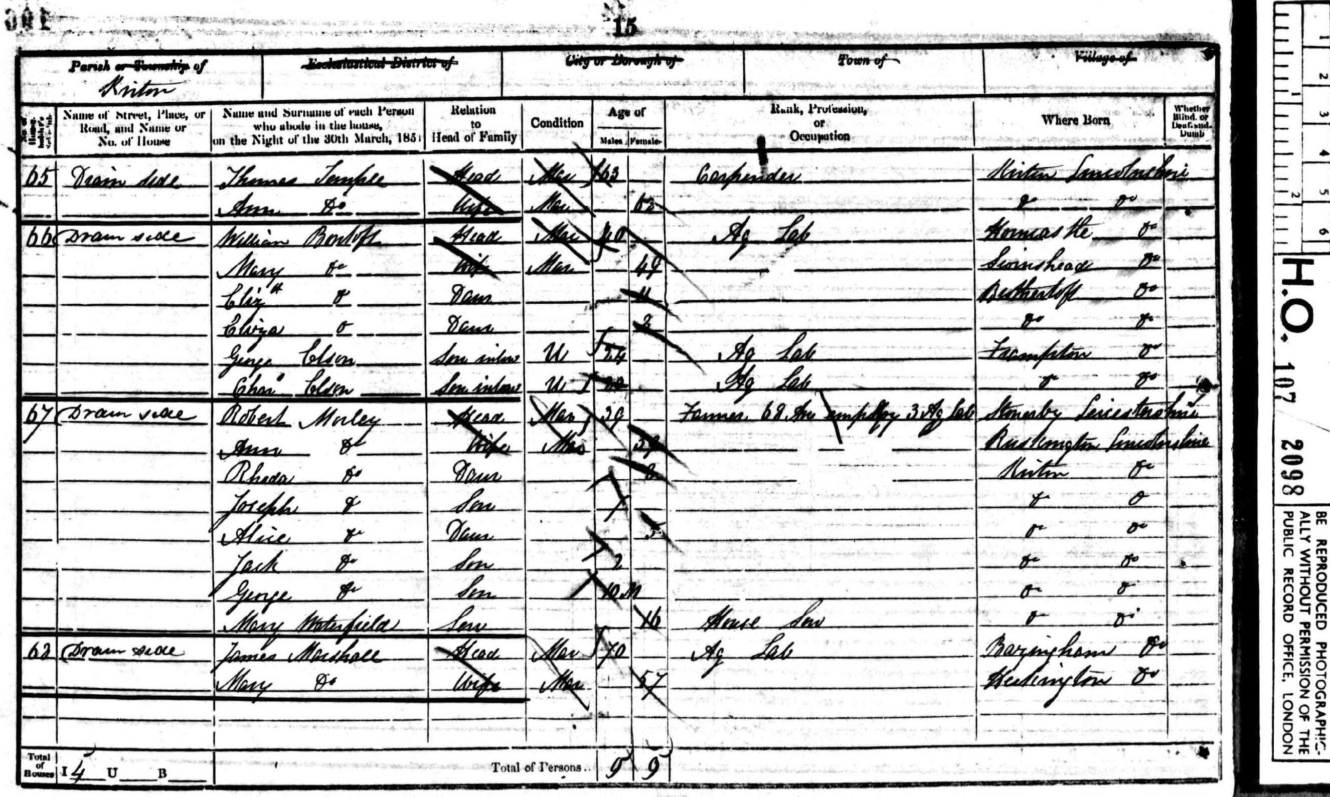 Ancestors of Thomas TEMPLE [73]